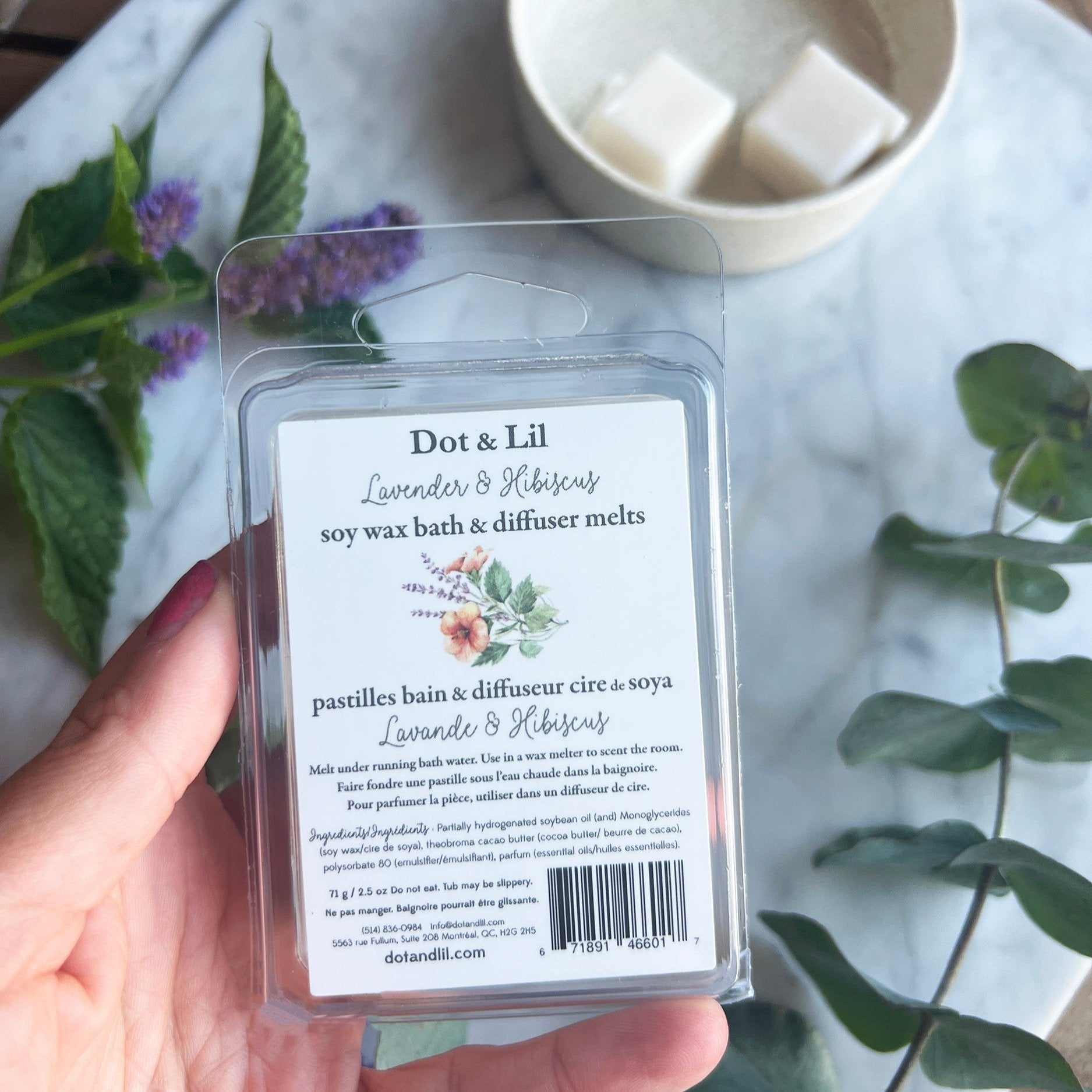 NEW - Lavender & Hibiscus bath + diffuser melts – Dot & Lil