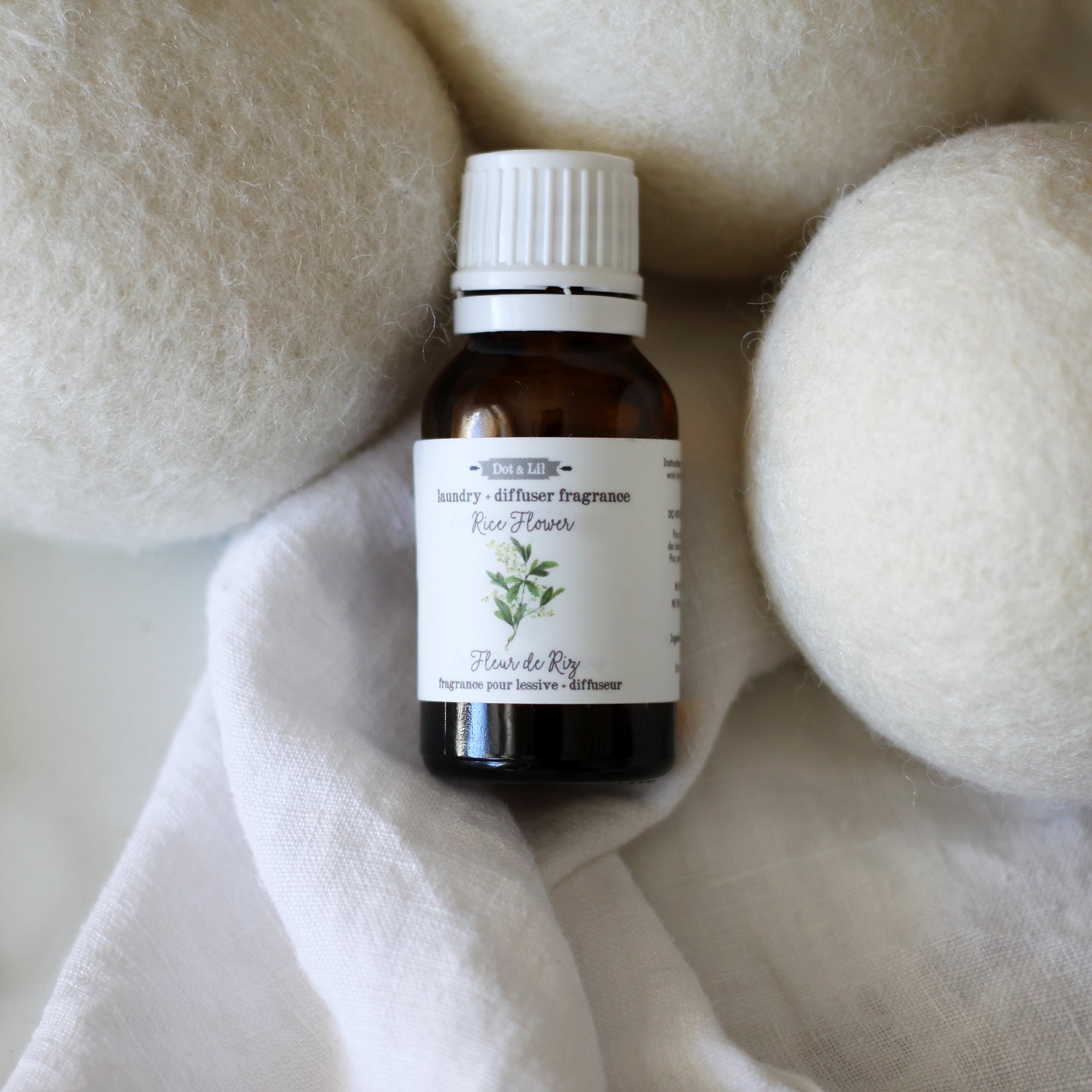 Rice Flower Laundry + Diffuser Fragrance – Dot & Lil